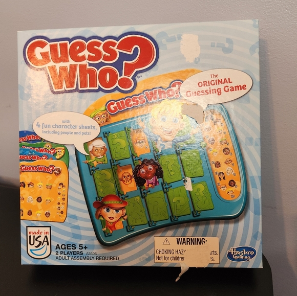 Hasbro | Games | Original Guess Who Hasbro 4 Fun Character Sheets ...